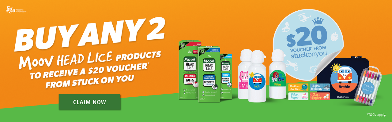 Kill, Remove & Help Prevent Head Lice | Moov Australia