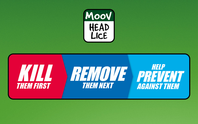 Kill Head Lice & Their Eggs - MOOV Australia